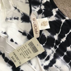 Arden B | Dresses | Nwt Exclusive Arden B Black White Spotted Mini ...